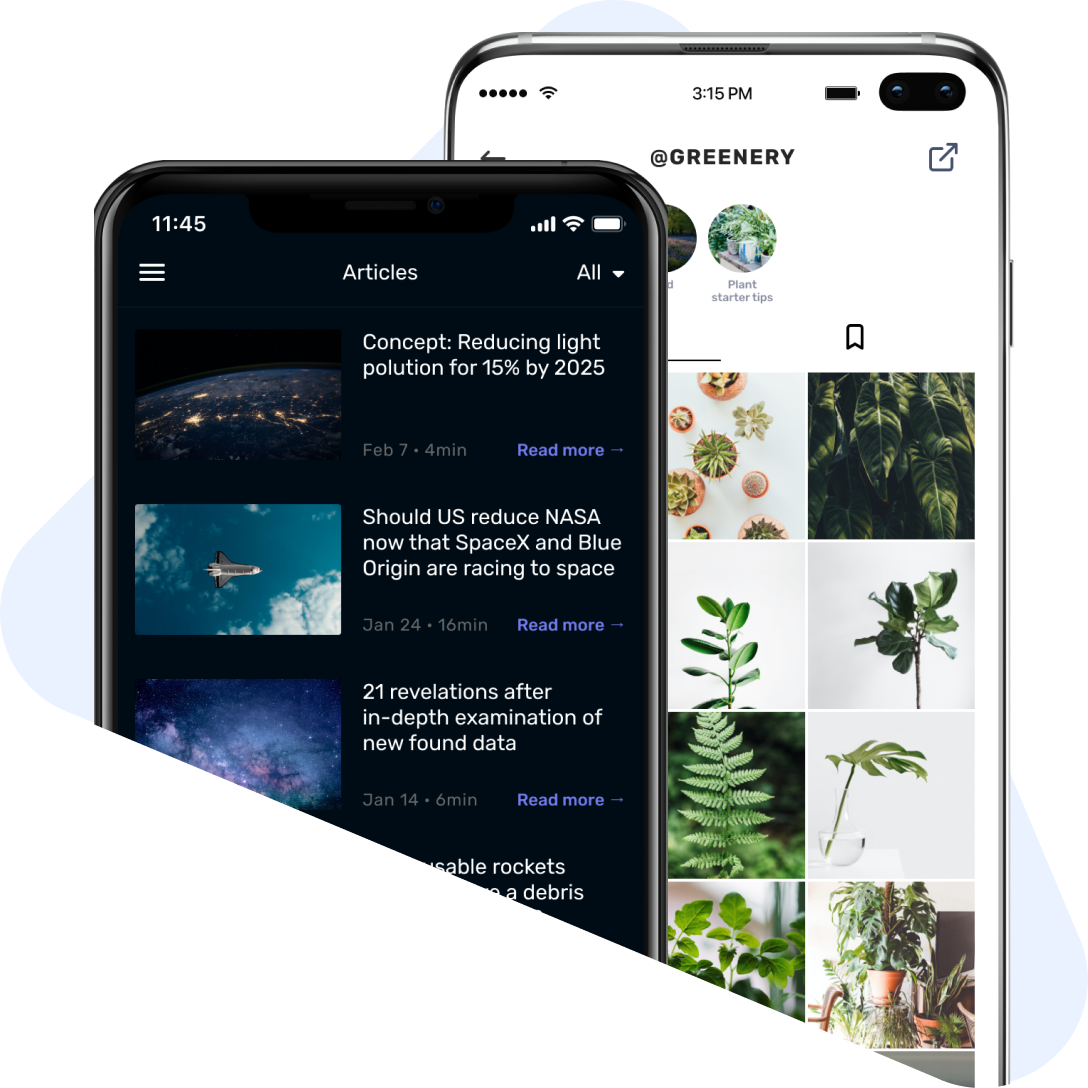 Shoutem vs Mobincube | App Builders Comparation