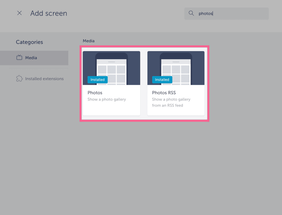 Use Photos Extension to create a Gallery on your mobile app | Shoutem